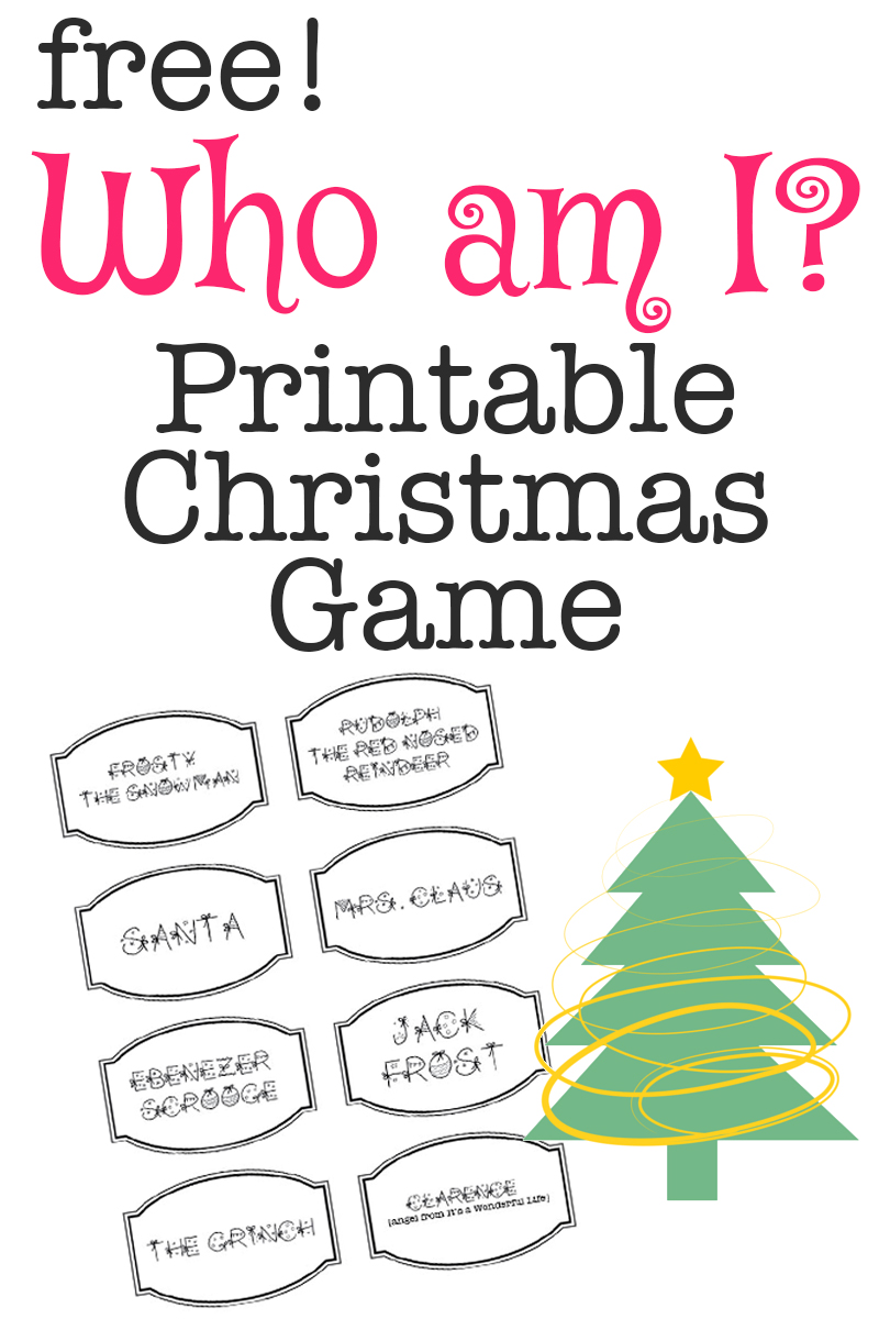 20 Free Printable Christmas Games – Christmas Celebration – All about ...
